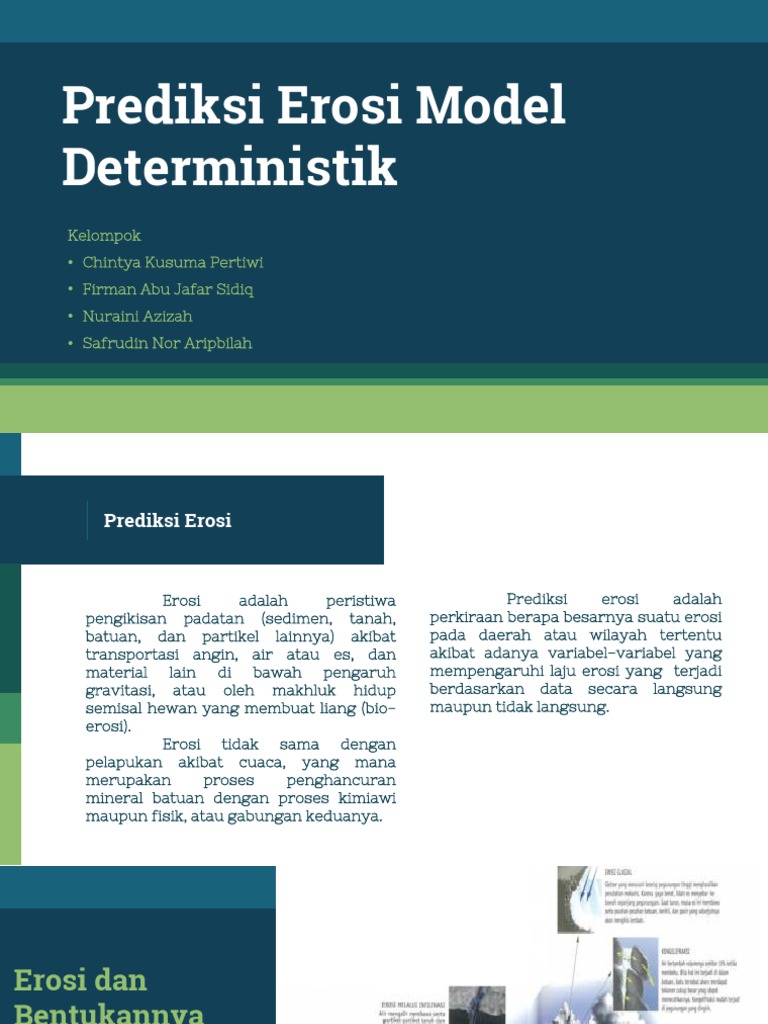 Model Deterministik | PDF