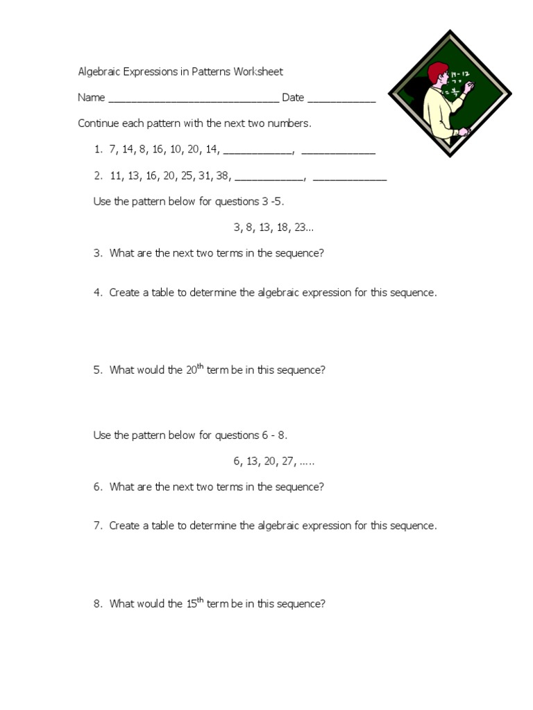 Relationship in Patterns - 1 | PDF | Teaching Methods & Materials ...
