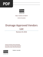 Kahramaa-Approved Vendor List | PDF