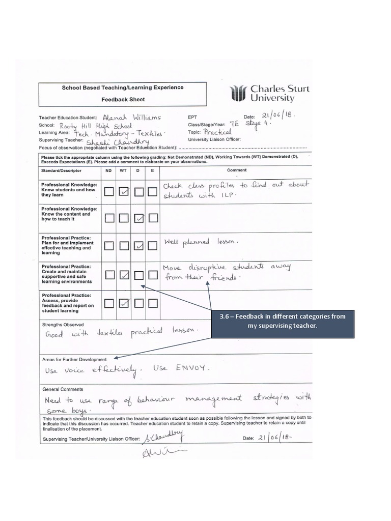 Standard 3 Appendix 4 | PDF