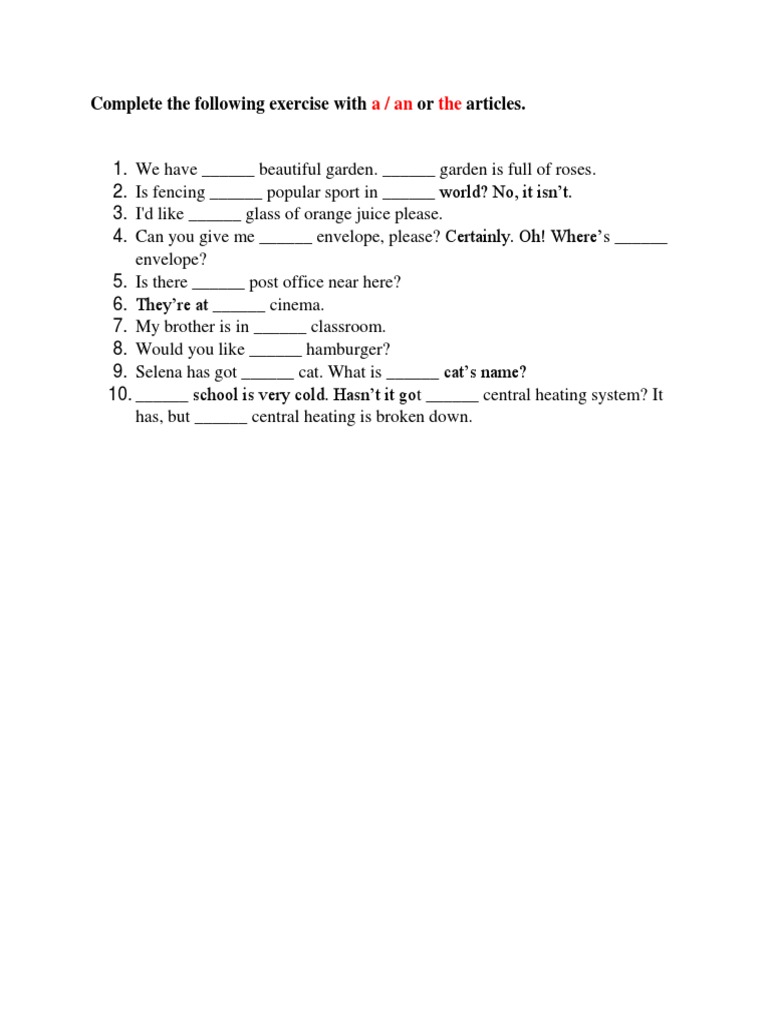 Article Starter-Elementary Task | PDF