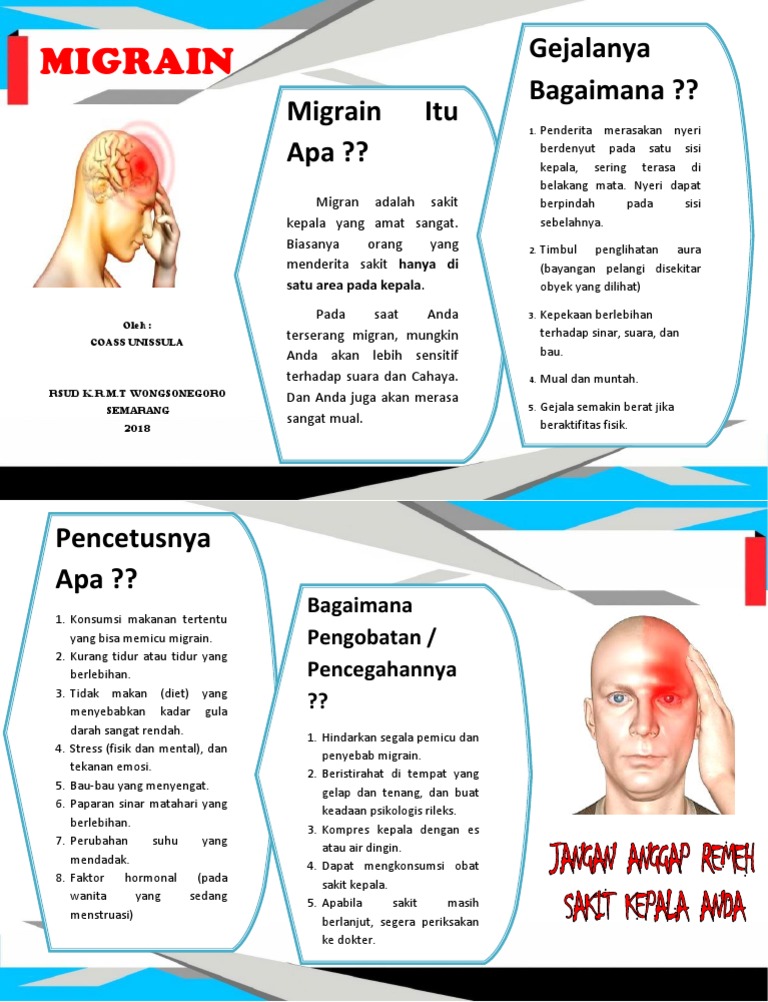 Leaflet Migrain | PDF