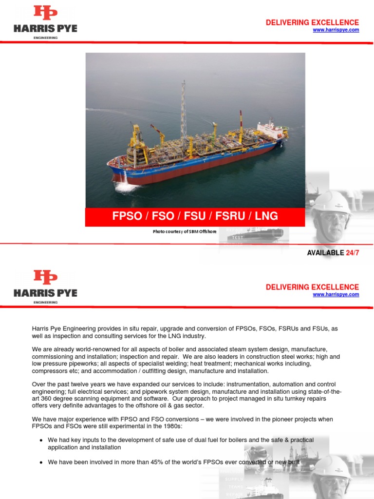 Fpso Fso Fsu Fsru LNG PDF | PDF | Boiler | Valve