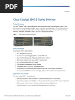 Cico-3650 Series Data Sheet | PDF | Network Switch | Computer Network