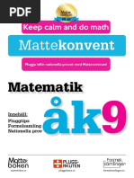 Formelblad Matematik 2 | PDF