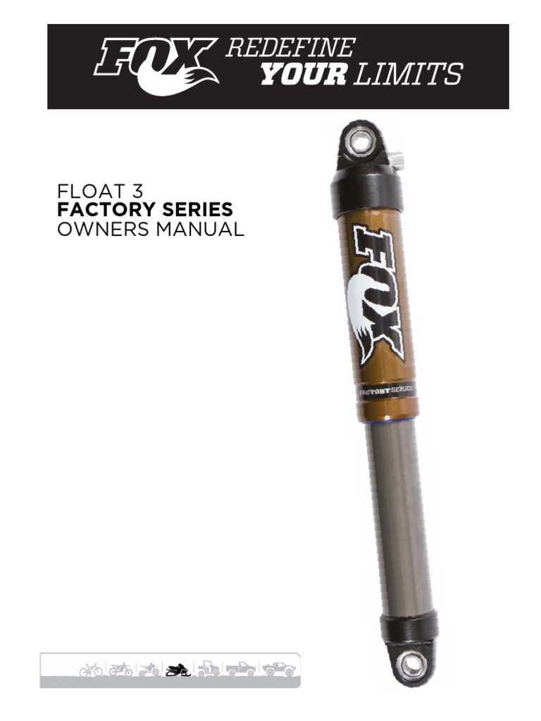 Fox Float Manual | PDF | Mechanical Engineering | Vehicles