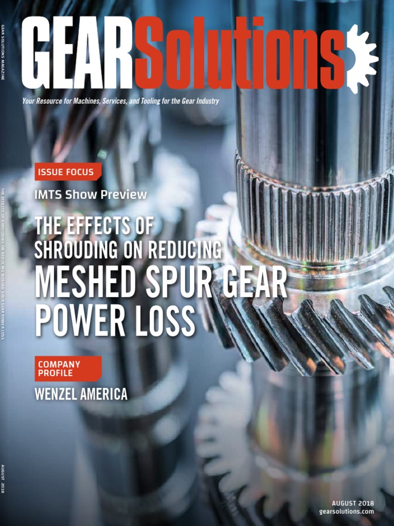0818 Gearsolutions PDF | PDF | Gear | Machine Tool