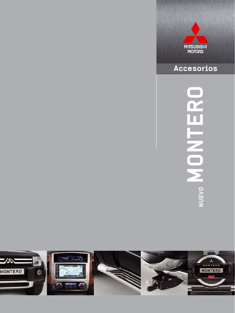 Mitsubishi Montero: Accesorios y Estilo | PDF | Mp3 | Disco compacto