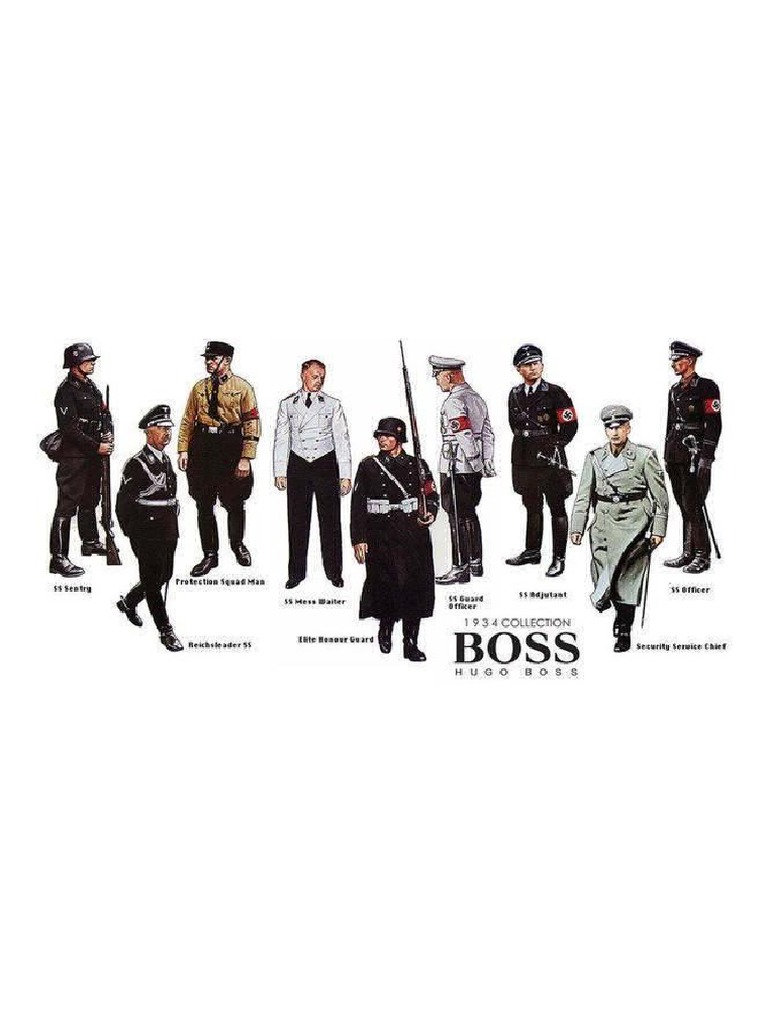 Hugo Boss, The Designer For The Nazi Uniforms in The 1930's and 1940's ...