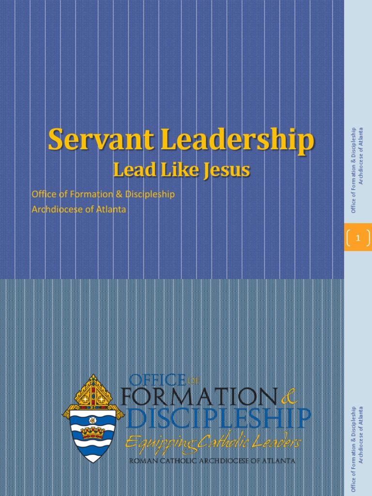 Emulating Jesus in Servant Leadership | PDF | Disciple (Christianity ...