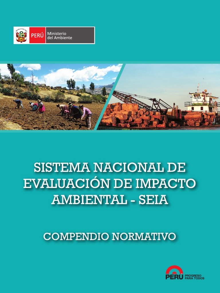 Sistema Nacional de Evaluación de Impacto Ambiental SEIA Compendio ...