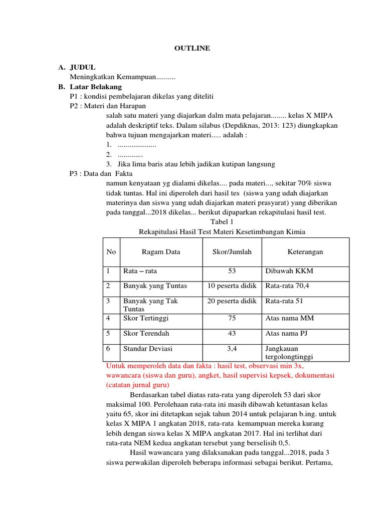Pelatihan Outline | PDF