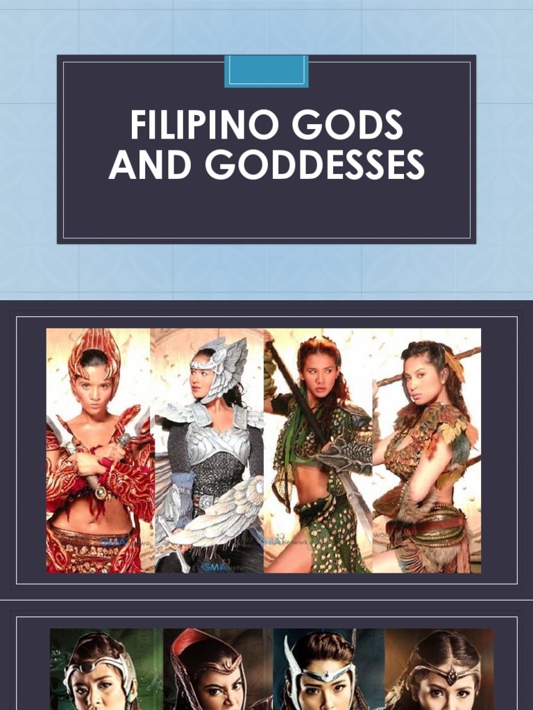Filipino Gods and Goddesses Overview | PDF | Deities | Goddess