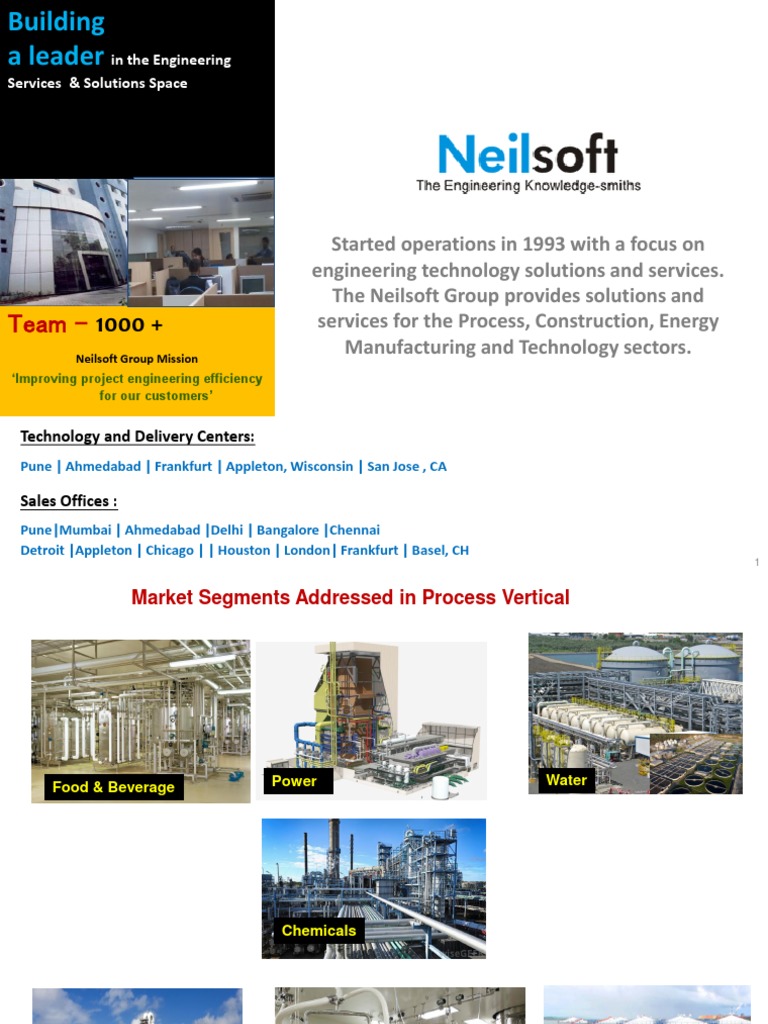 Neilsoft Offerings To The Process Industries | PDF | Economic Sectors ...
