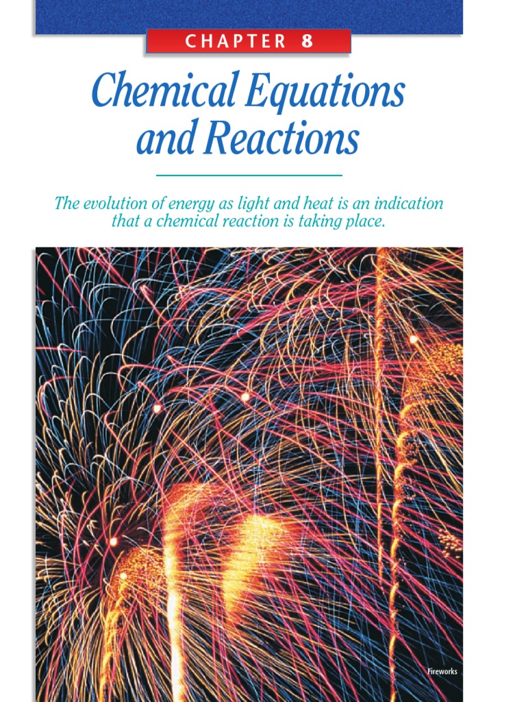 Chemical Reactions PDF | PDF | Chemical Reactions | Chlorine
