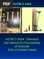 ASTM D5084: Hydraulic Conductivity Testing | PDF | Porosity ...