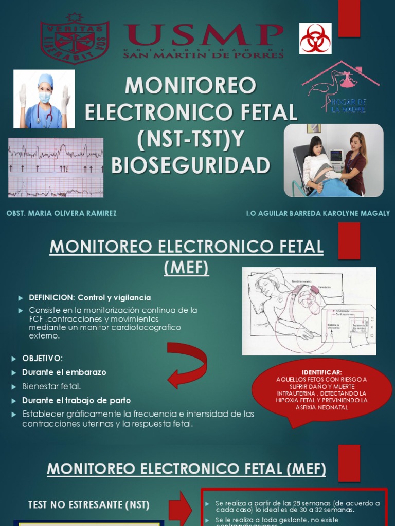 Monitoreo NST en Obstetricia y Ginecología | PDF | El embarazo | Parto