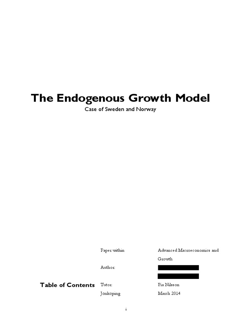 Macro and Growth Assignment - Example PDF | PDF | Endogeneity (Econometrics) | Regression Analysis