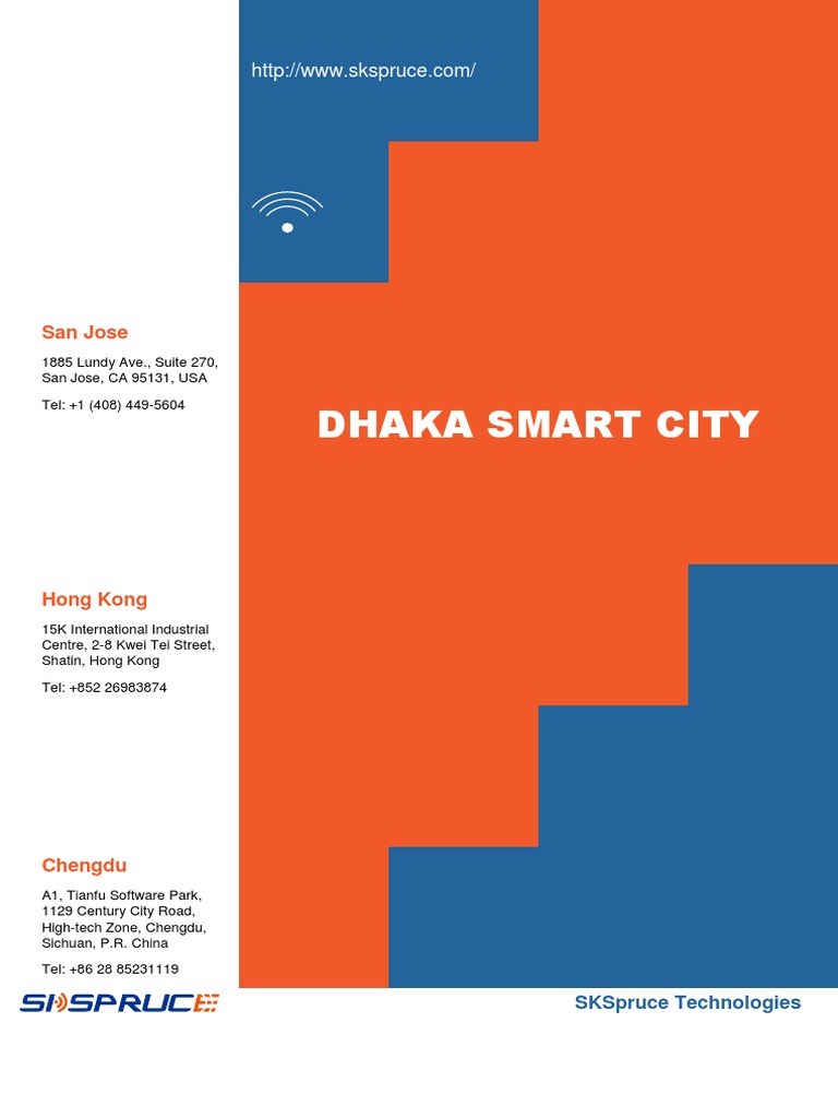 Dhaka Smart City | PDF | Internet Of Things | Wi Fi