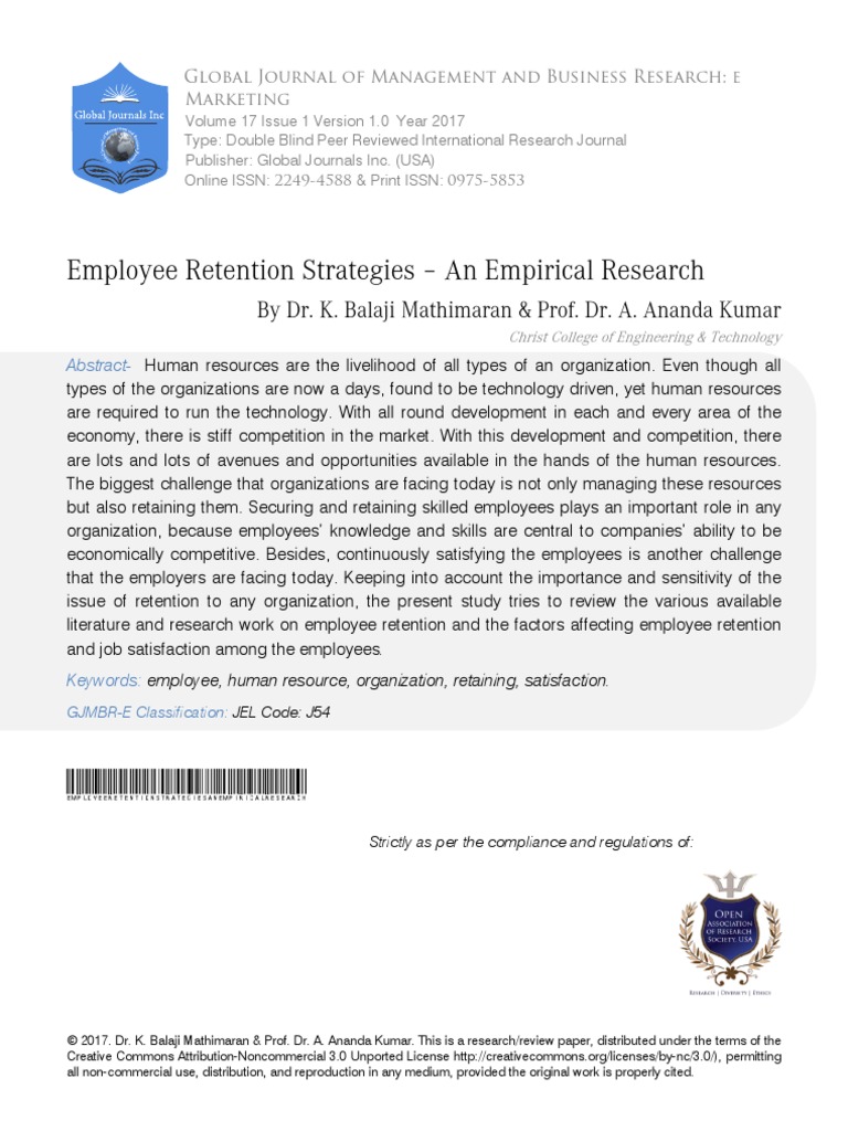 3 Employee Retention Strategies PDF | PDF | Employee Retention | Employment