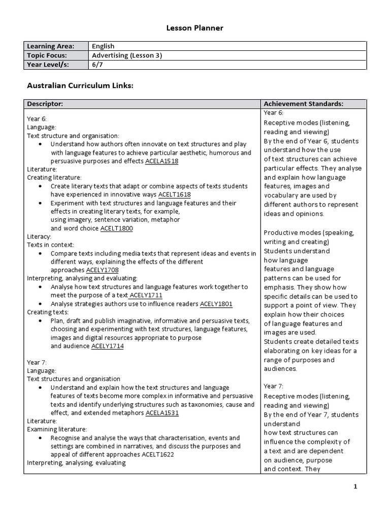 Advertising Lesson 4 | PDF | Advertising | Human Communication
