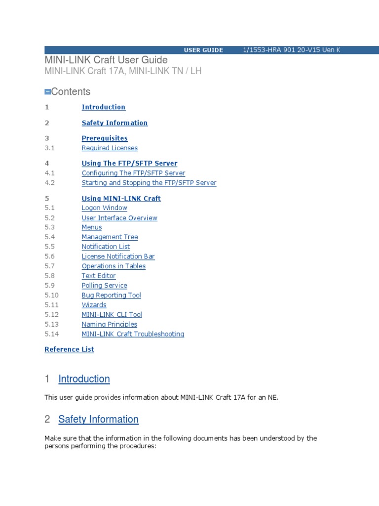 Minilink User Guide | PDF | File Transfer Protocol | Radius