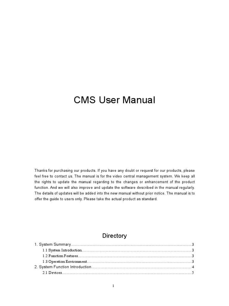 CMS User Manual PDF | PDF | Menu (Computing) | Personal Computers