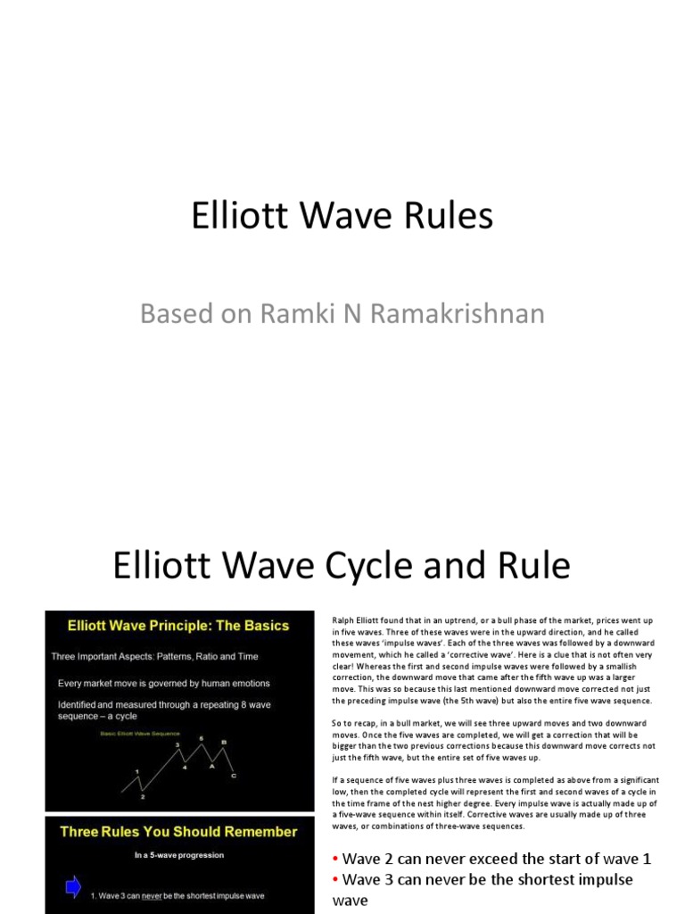 Elliott Wave | PDF | Teaching Mathematics