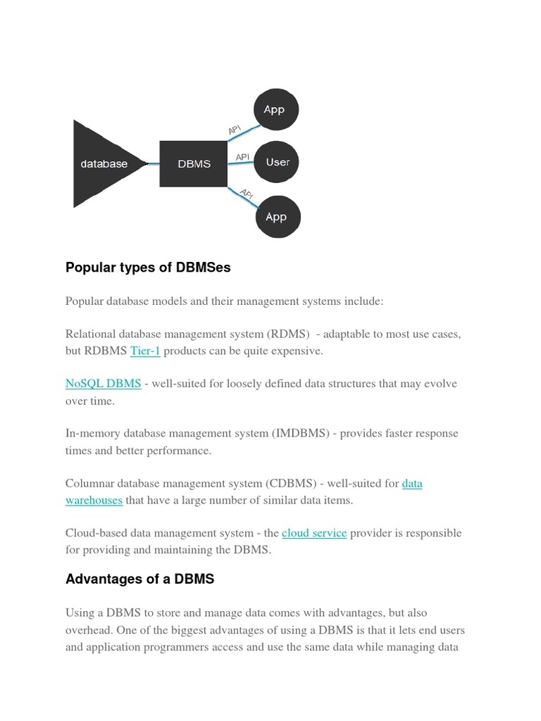 Application of Dbms and Introduction | PDF