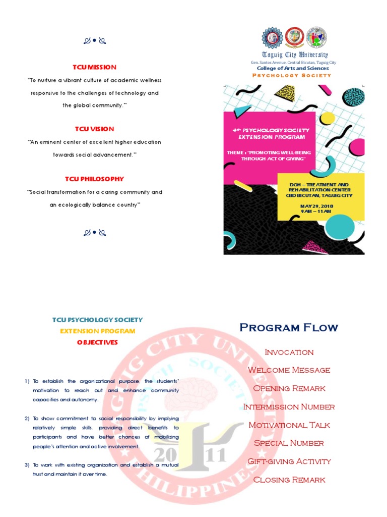 Tcu Mission: Taguig City University | PDF | Community | Change