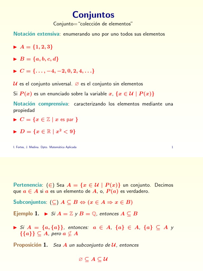 A Conjuntos | PDF | Conjunto (Matemáticas) | Álgebra