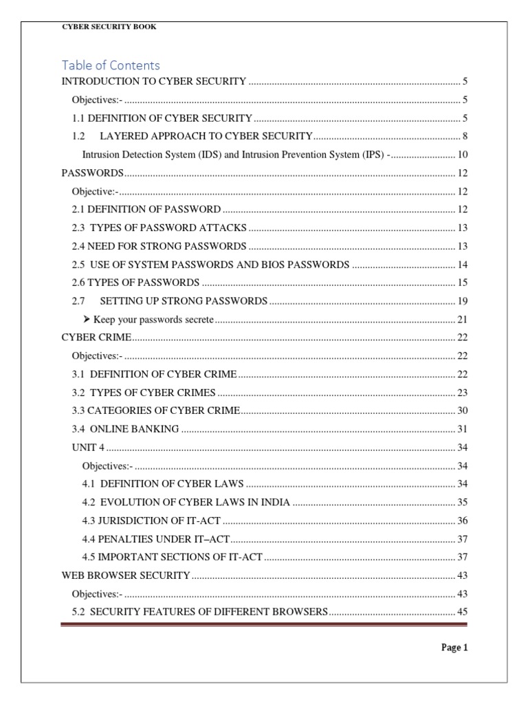 Cyber Security File | PDF | Computer Security | Security