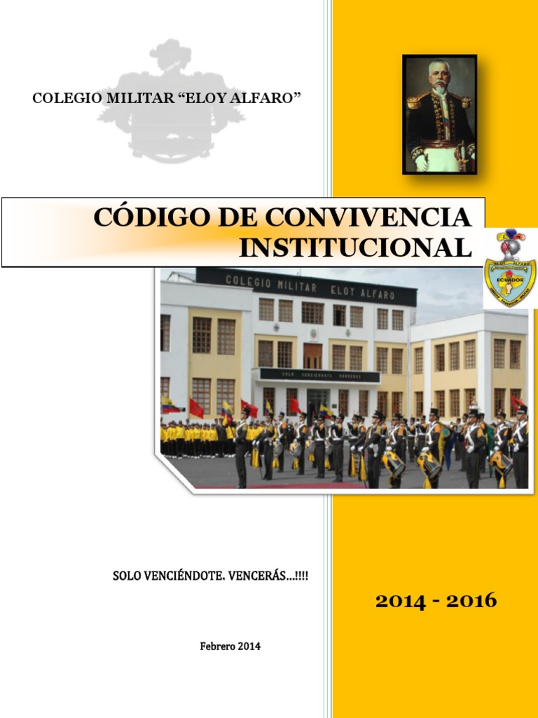 Codigo Convivencia Pdf Institución Disciplinas
