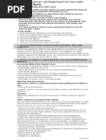 NACSYS 600 mg Tablets Guide | PDF | Nausea | Cough