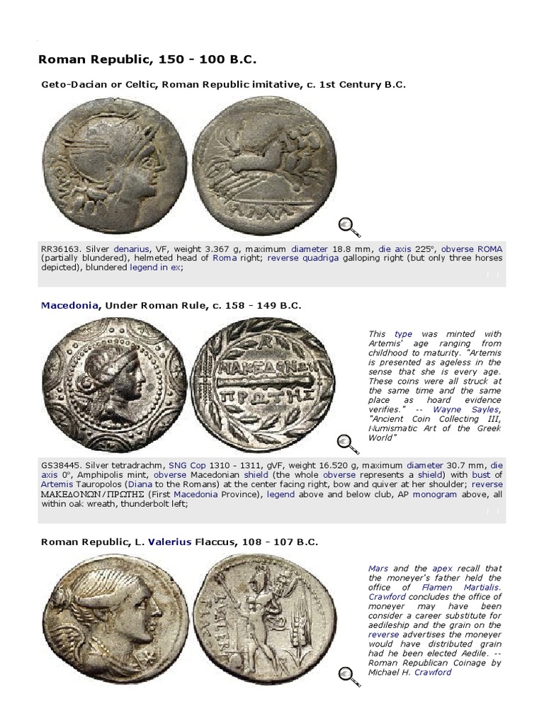 Coins Rome General | PDF | Coins | Ancient Europe