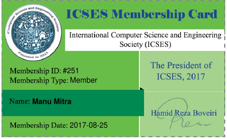 ICSES Membership | PDF