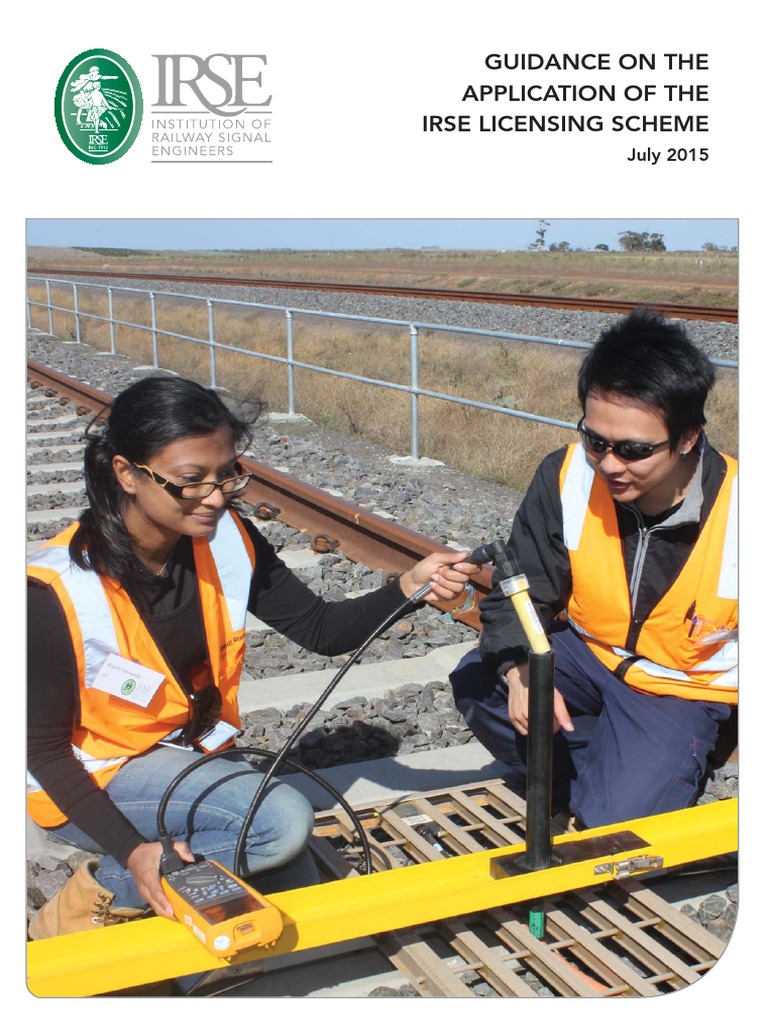 IRSE Licensing Scheme Guidance Jul 15 PDF | Download Free PDF ...