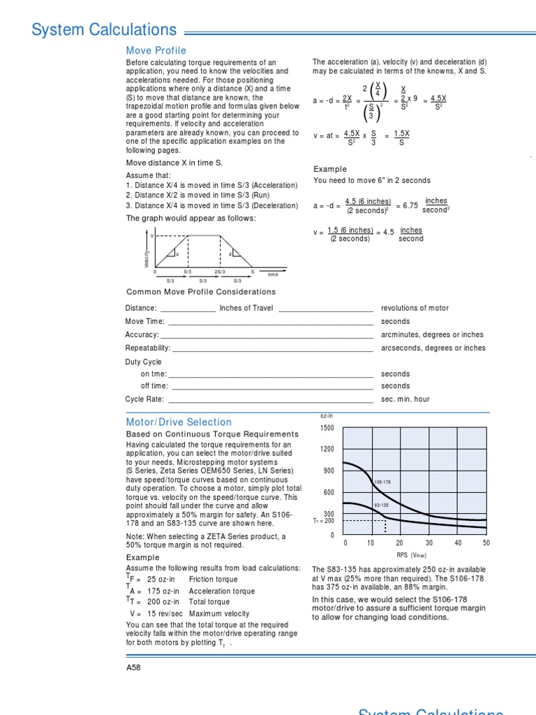 RMS Torque | Download Free PDF | Acceleration | Torque