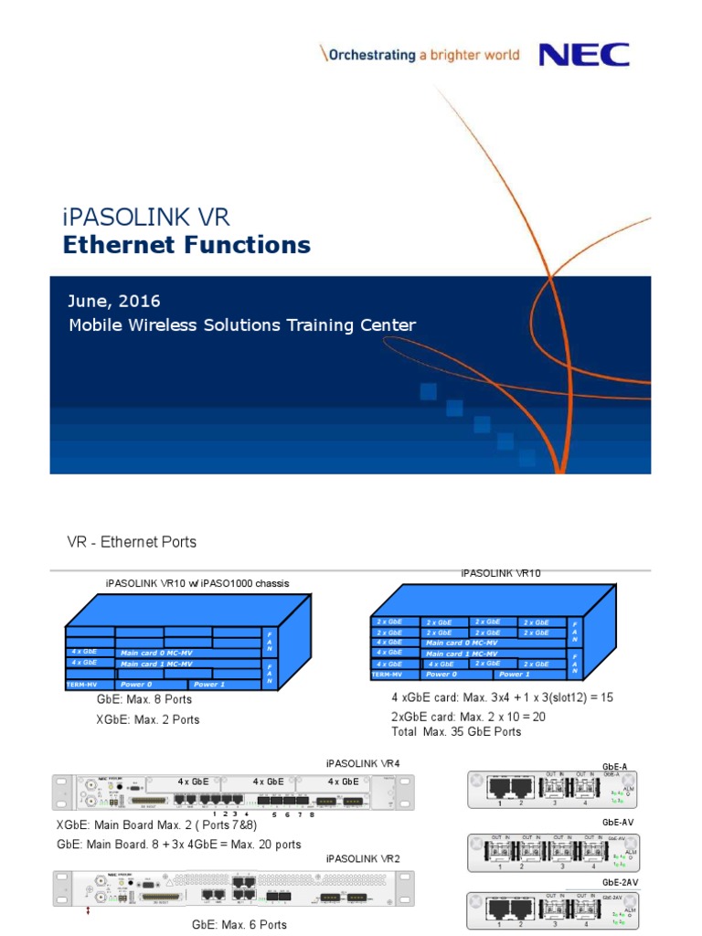 3.IPasolink VR Ethernet Functions | PDF | Multiprotocol Label Switching | Networking