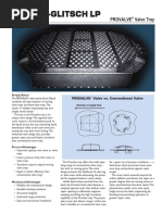 Koch Glitsch Conventional Trays Brochure | PDF | Distillation ...