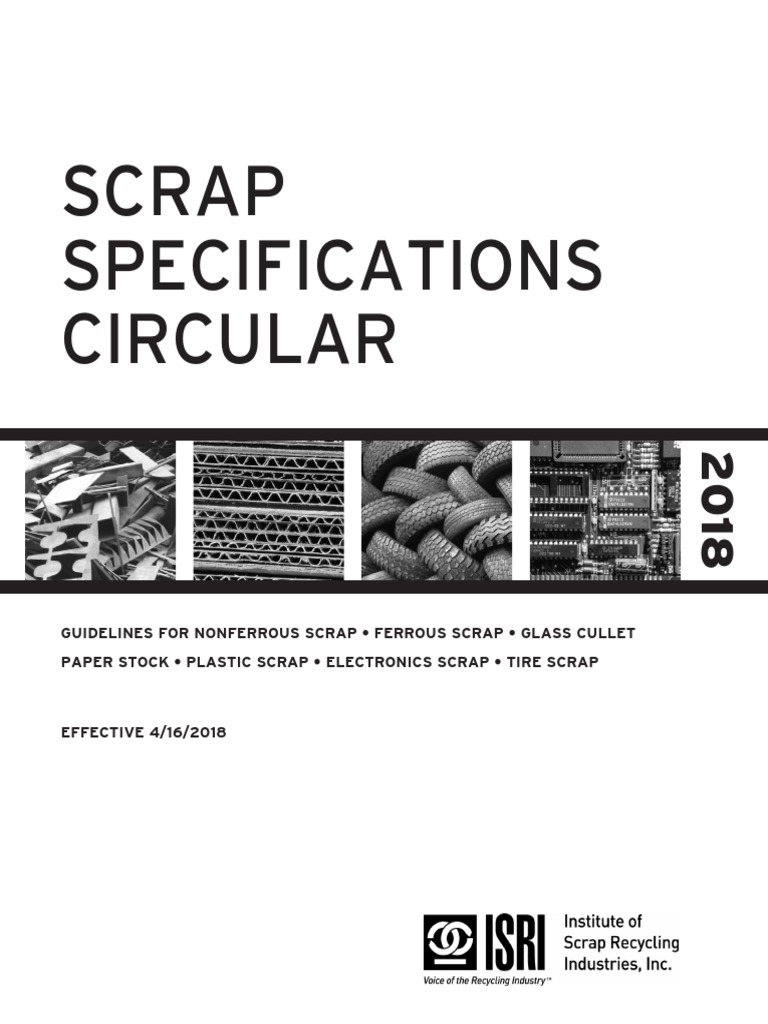Scrap Specification PDF | PDF | Scrap | Brass