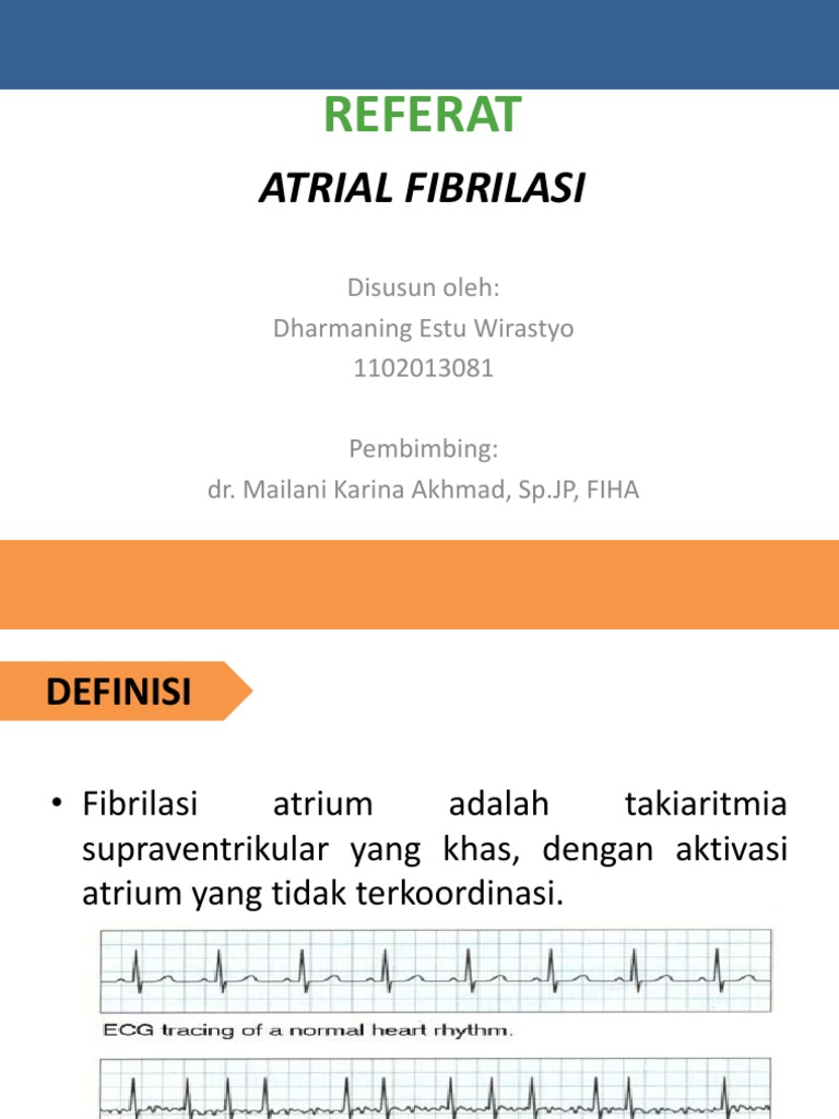 Atrial Fibrilasi | PDF