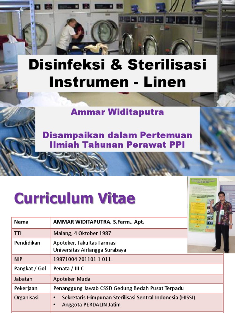 Penanganan Linen Dan Instrumen | PDF