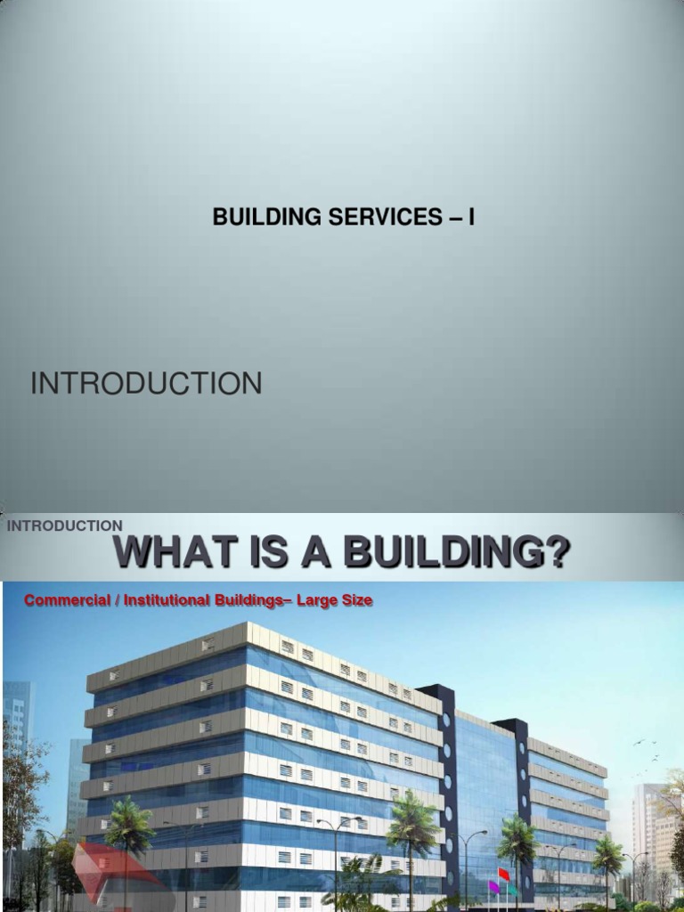 Building Services 1 | PDF | Building | Hvac