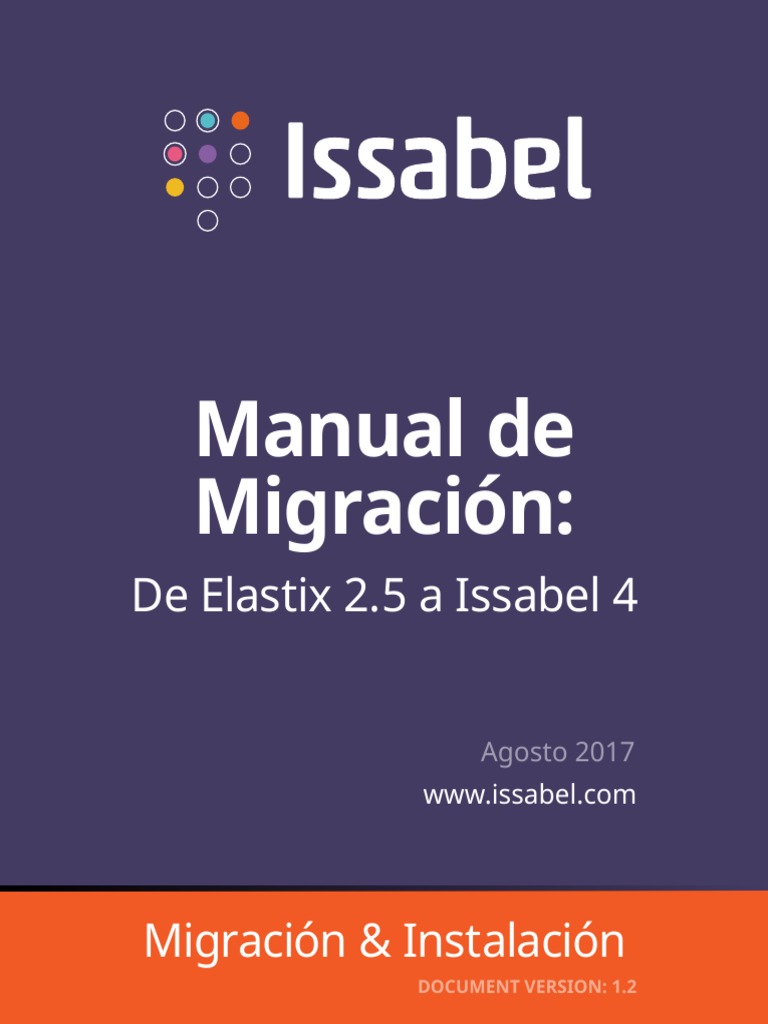 Manual de Migracion Elastix A Issabel V1.2 JULY 2017 PDF | PDF | Ventana (informática) | Apoyo