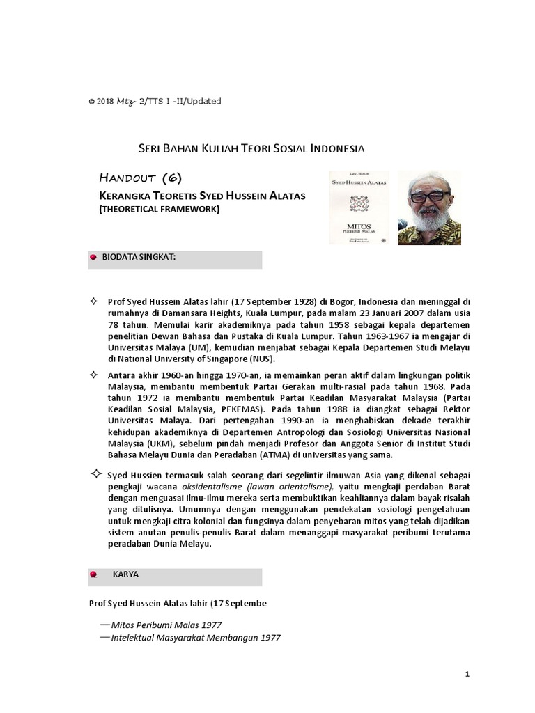 03 Syed Hussein Alatas | PDF