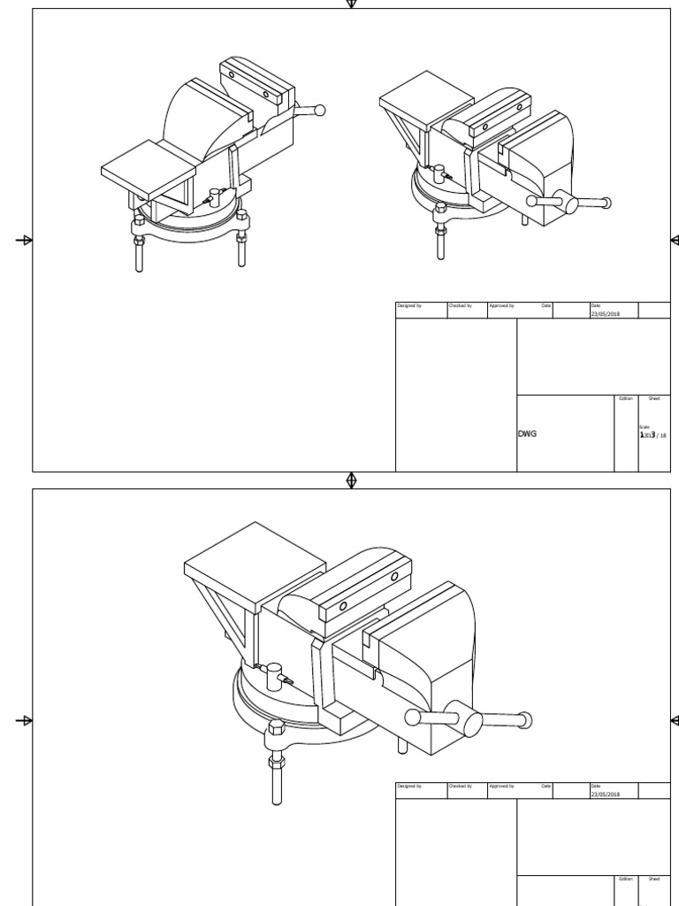 Gambar 3D Ragum | PDF