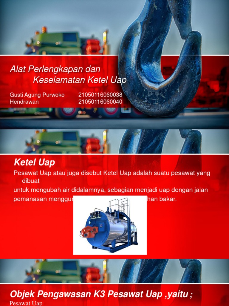 Perlengkapan Dan Keselamatan Ketel Uap | PDF