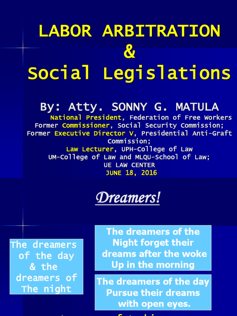 Labor Law Arbitration 2016 | PDF | Arbitration | Employment