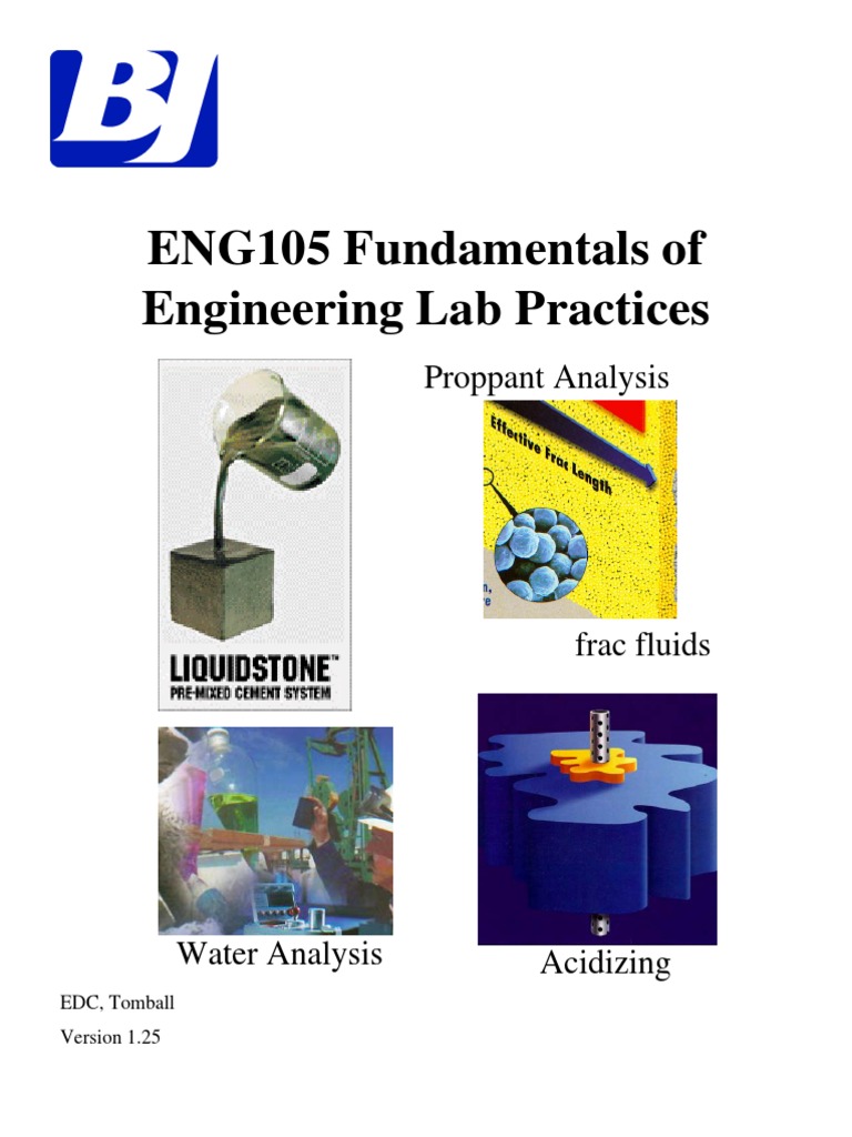 BJ Services - Fundamentals of Engineering Lab Practices | PDF ...